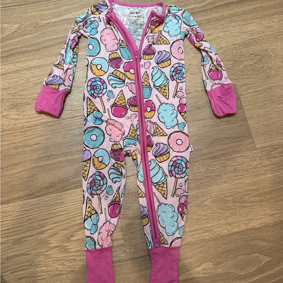 Little Sleepies | One Pieces | Little Sleepies Pink Sweet Treats Zippy ...